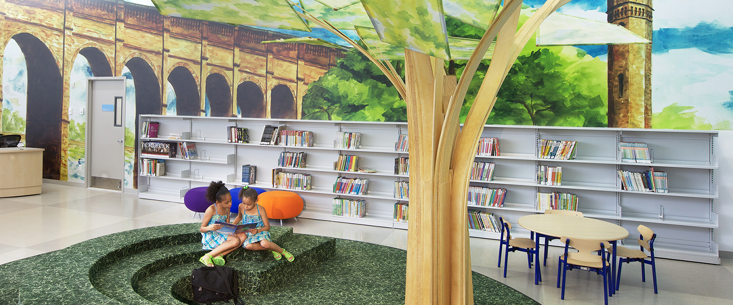 Library Renovation Project: High Bridge Library in the Bronx, NY | LiRo