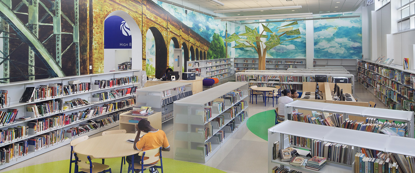 Library Renovation Project: High Bridge Library in the Bronx, NY | LiRo