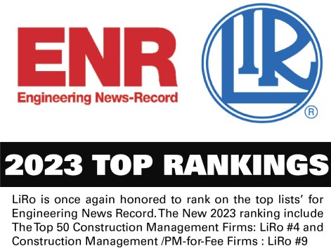 LiRo-Hill Ranks on 'Top Lists' for Engineering News-Record - LiRo