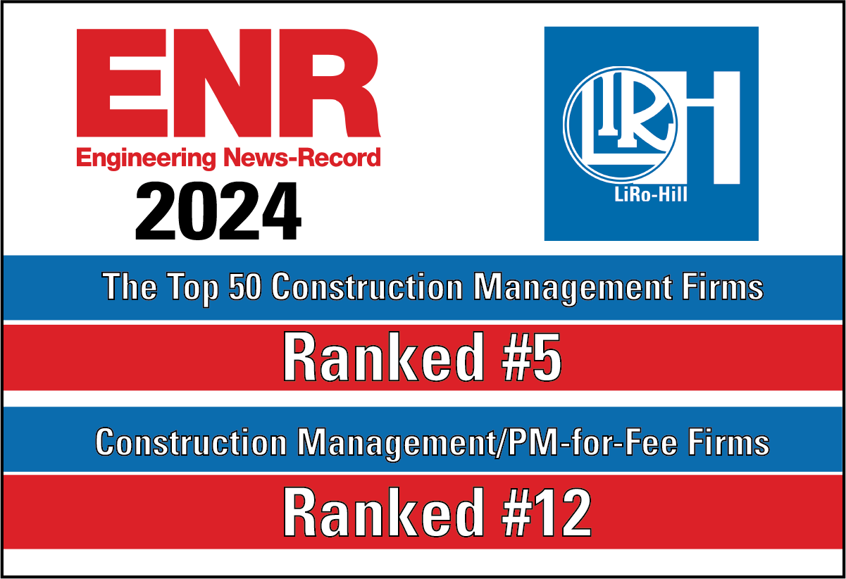 LiRo-Hill Ranks Among ENR’s Top Lists - LiRo